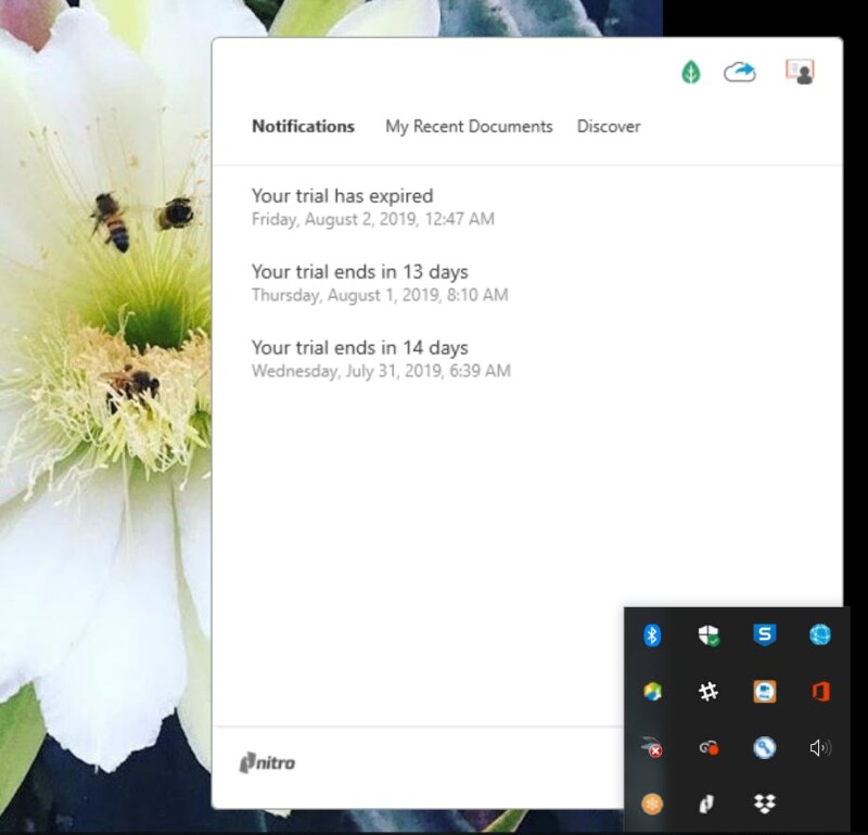System Tray Application | Nitro