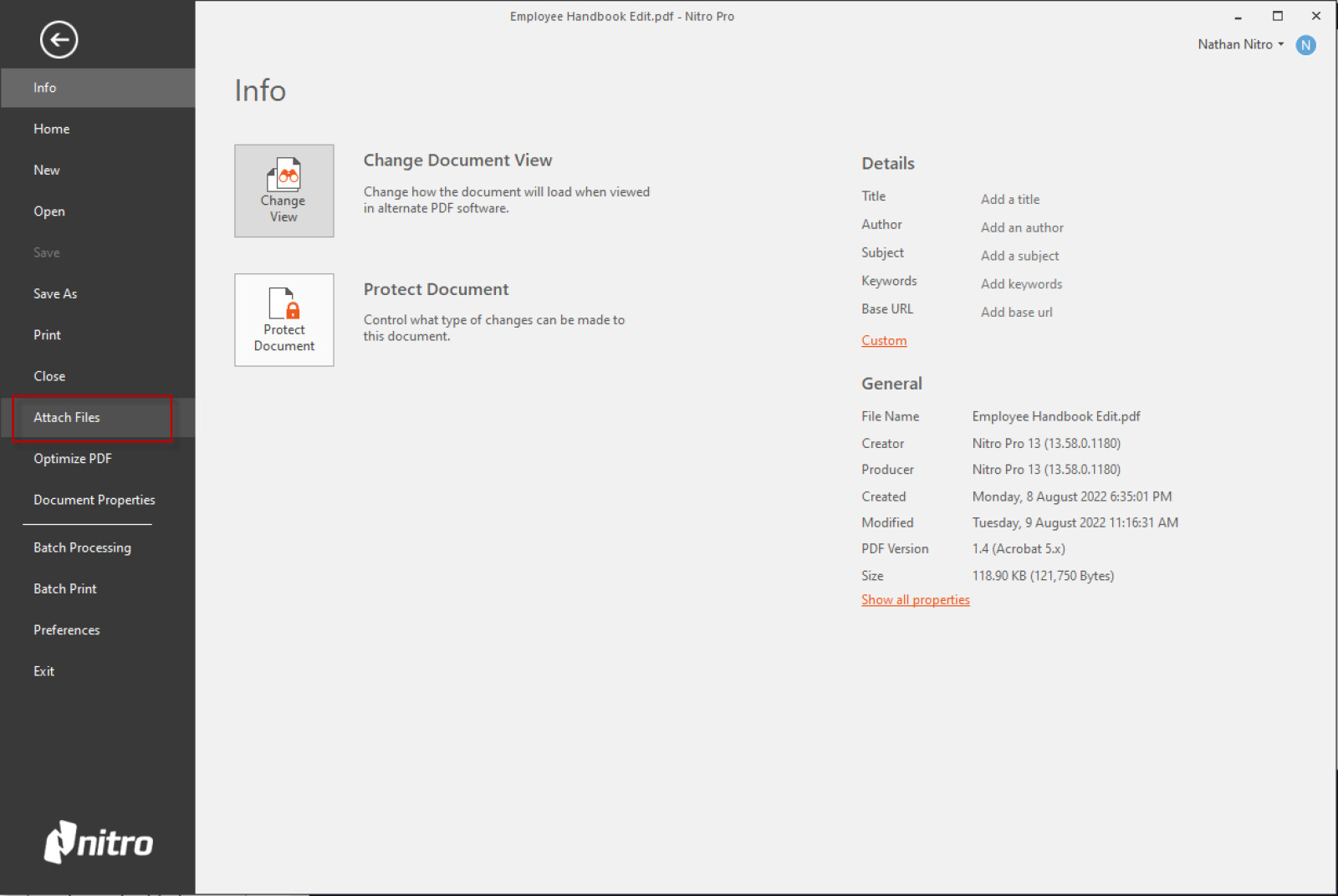 How to Attach a File in a PDF | Nitro