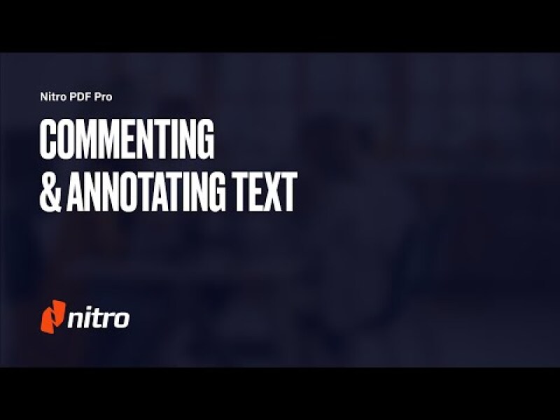 Nitro PDF Pro - Video Library | Nitro