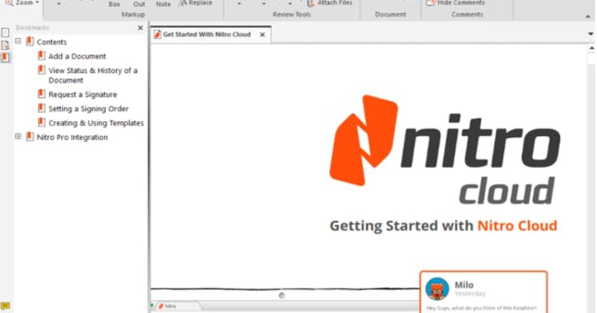 Save to Nitro Sign | Nitro