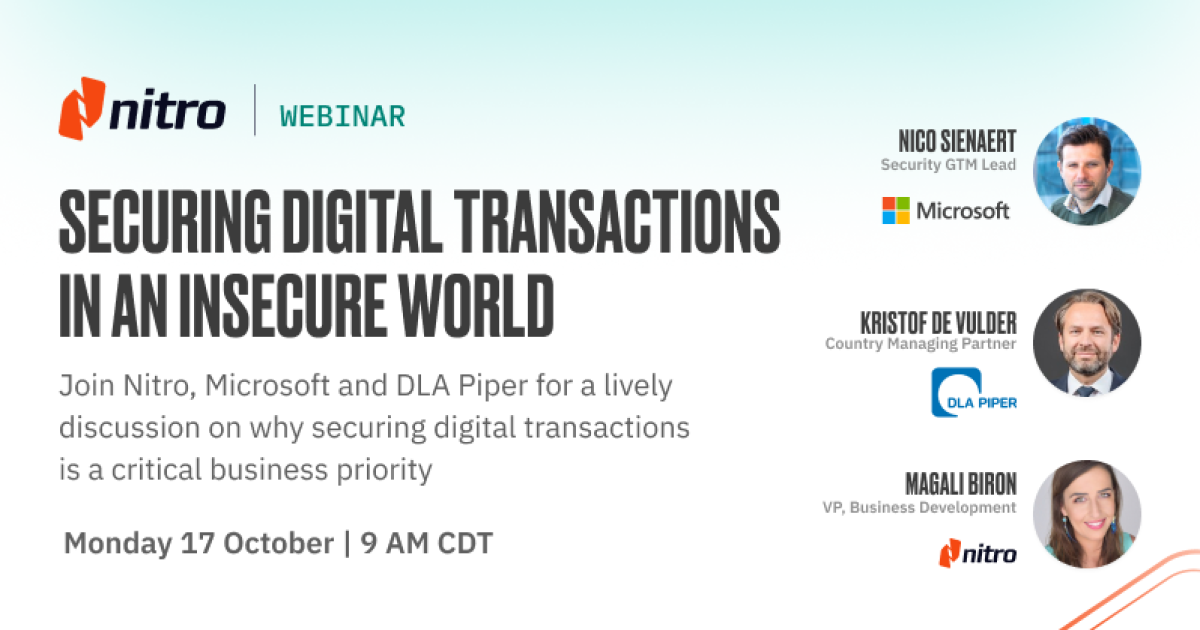 Securing Digital Transactions In An Insecure World