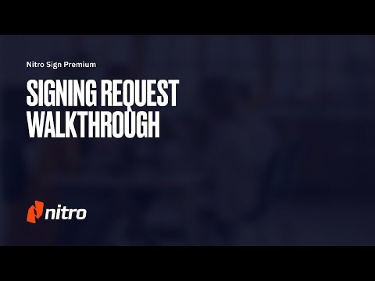 Nitro PDF Pro - Video Library | Nitro