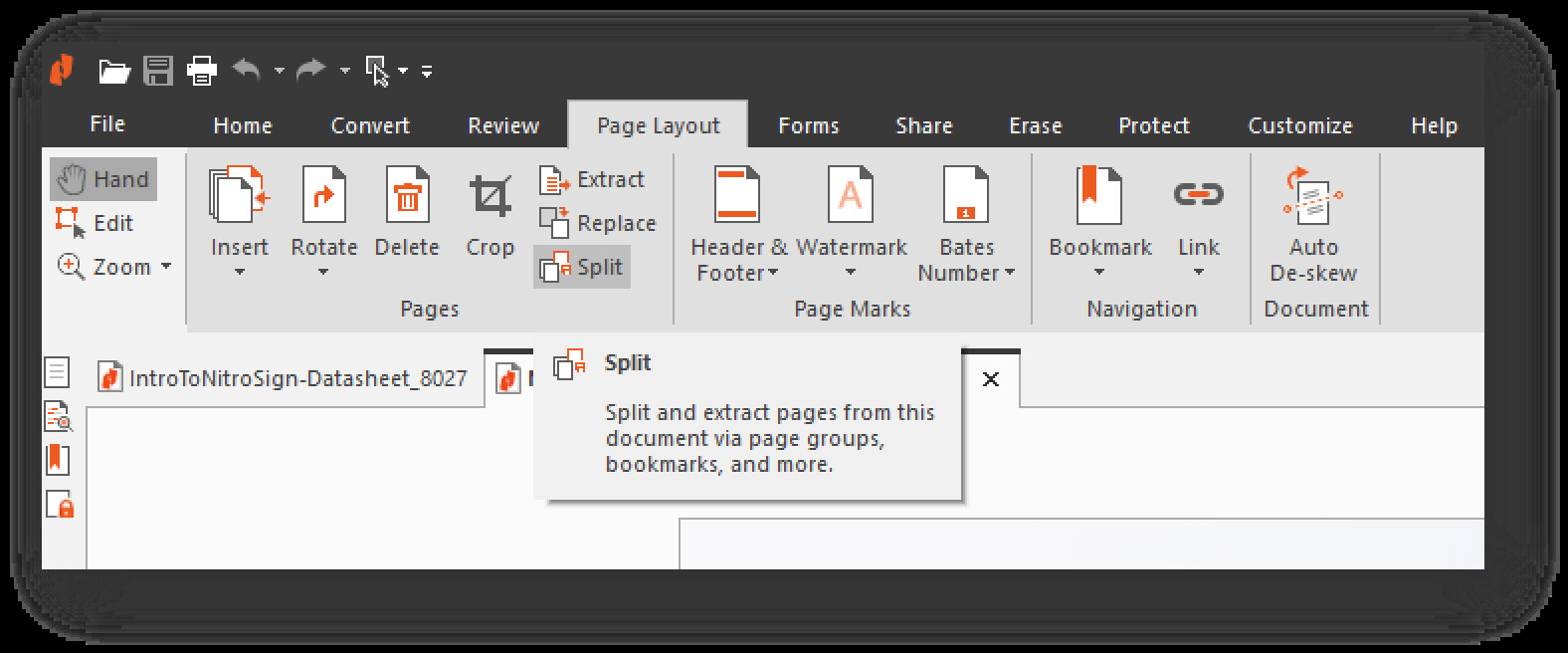 How To Split A PDF Into Multiple Files In Nitro Nitro how-to-split-a-pdf-into-multiple-files-in-nitro-nitro